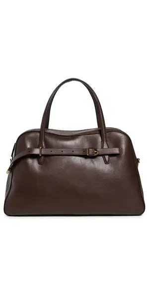 Madewell The Belted Satchel Leather Bag