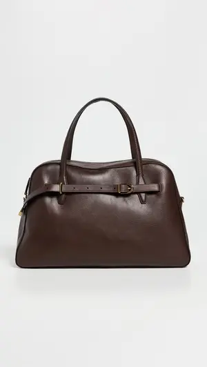 Madewell The Belted Satchel Leather Bag