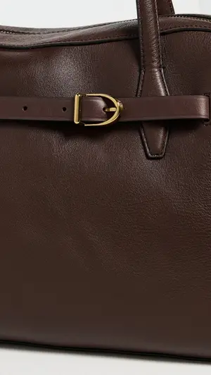 Madewell The Belted Satchel Leather Bag