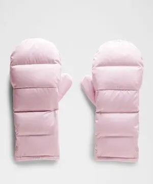 Lululemon Wunder Puff Mittens - Blissful Pink