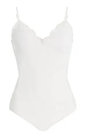 Sea Babette Eyelet One-piece Swimsuit - White