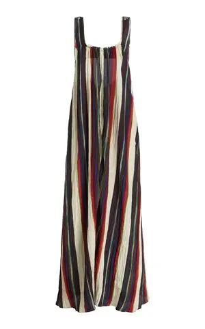 Christopher John Rogers Morris Striped Maxi Dress - Multi