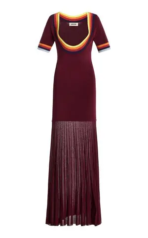 Christopher John Rogers Knit Maxi Dress