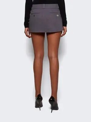 Alexander Wang Mid-rise Skort - Grey