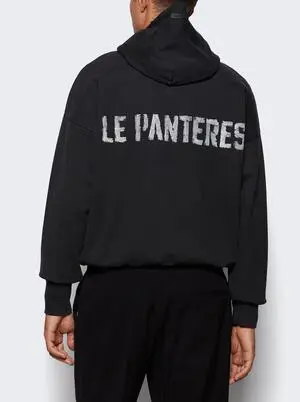 Fear Of God Le Panteres Printed Hoodie - Black