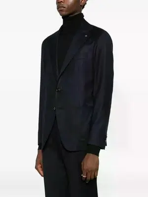 Tagliatore Single-breasted Jacket - Blue