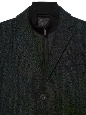 Karl Lagerfeld Single-breasted Coat With Notched Lapel