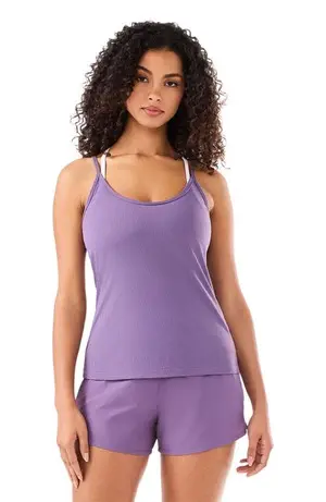 TAVI Pace Rib Tank - Grape
