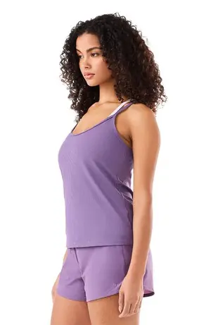 TAVI Pace Rib Tank - Grape