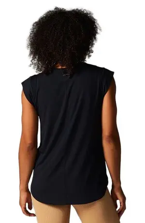 TAVI Cap-sleeve Muscle Tee - Ebony