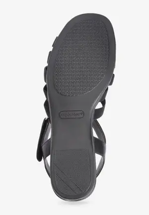 COMFORTVIEW The Dorian Fisherman Sandal - Black