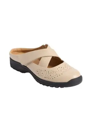 Comfortview Elastic Mules Clogs For Women