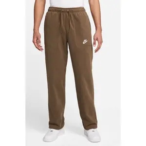 Nike Club Fleece Loose Fit Sweatpants - Mosswood Brown