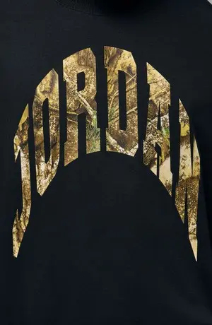 JORDAN X Realtree Oversized Graphic Crewneck Sweatshirt