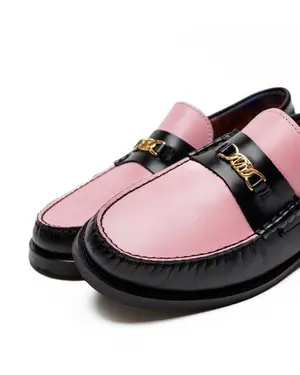 NAKED WOLFE Roma Diamond Loafer - Pink