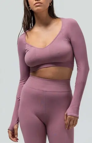 REFORMER Jersey Biker Short - Mauve