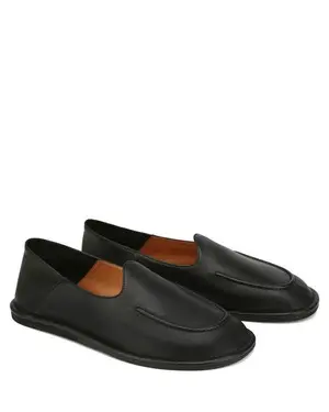 NAKED WOLFE Reef Leather Slip-on - Black