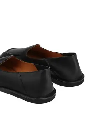 NAKED WOLFE Reef Leather Slip-on - Black