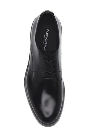 Dolce & Gabbana Brushed Calfskin Derby Shoes
