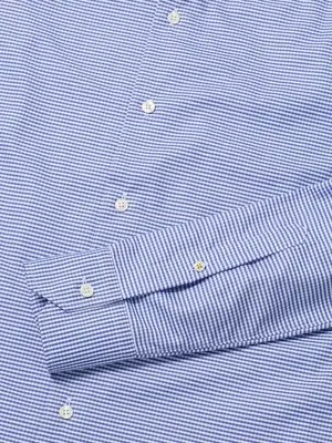 Robert Talbott Reynolds Contemporary Check Twill Shirt - Navy