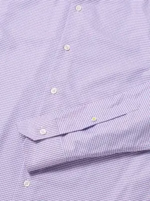 Robert Talbott Reynolds Contemporary Check Twill Shirt - Raspberry
