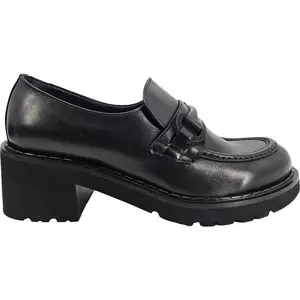 MADISON MAISON Lug Sole Loafer - Black