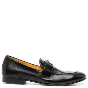 MADISON MAISON Flat Lock Loafer - Black
