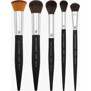 OMNIA BRUSH Complexion 5pc Makeup Brush Set - Black