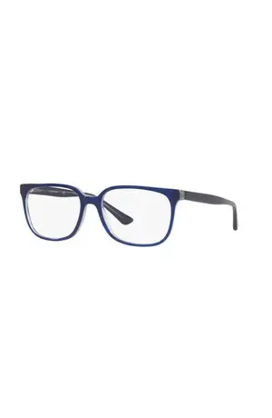 LENSCRAFTERS 58mm Rectangle Optical Glasses - Blue