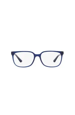LENSCRAFTERS 58mm Rectangle Optical Glasses - Blue