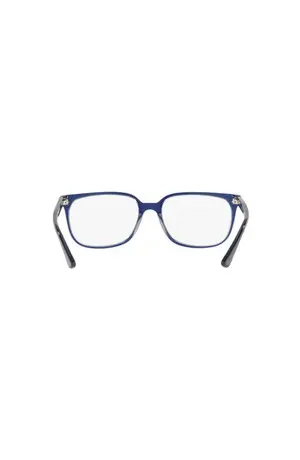 LENSCRAFTERS 58mm Rectangle Optical Glasses - Blue