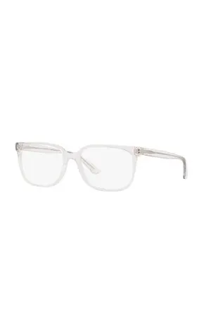 LENSCRAFTERS Rectangle Full Rim Acetate Eyeglasses - Transparent