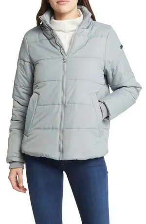 MODERN ETERNITY Leia 3-in-1 Bomber Maternity Puffer Jacket - Graphite