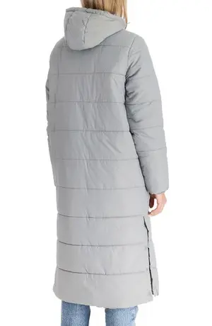 MODERN ETERNITY Leia 3-in-1 Bomber Maternity Puffer Jacket - Graphite