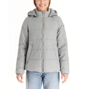 MODERN ETERNITY Leia 3-in-1 Bomber Maternity Puffer Jacket - Light Graphite
