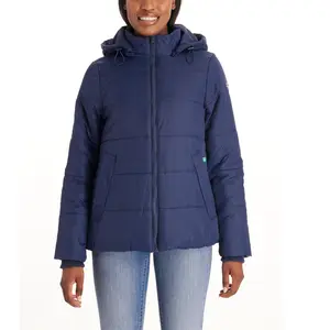 MODERN ETERNITY Leia 3-in-1 Bomber Maternity Puffer Jacket - Navy