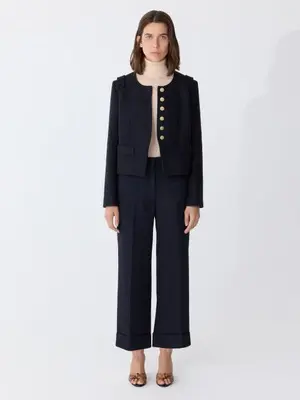 CALLAS MILANO Aubrey Cropped Jacket