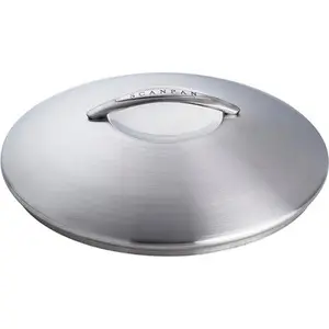 SCANPAN Professional 6.25 Inch Stainless Steel Lid - Black