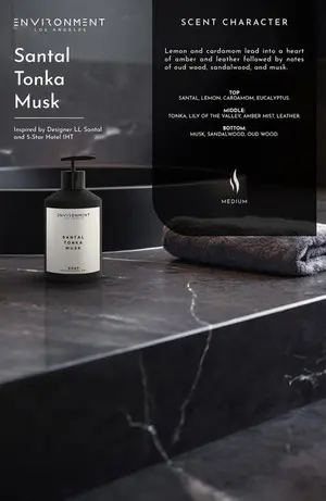 ENVIRONMENT Inspired 5-star Resort Scents Hand Soap - Inspired By 1 Hotels