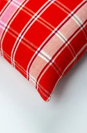 ARCHIVE NEW YORK Handwoven Holly Cotton Throw Pillow