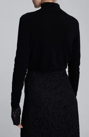 KENNETH COLE Merino Wool Crop Sweater