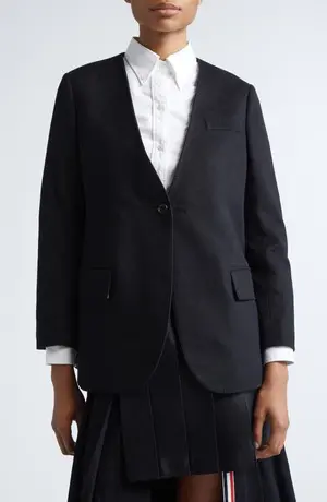 Thom Browne 2-in-1 Cashmere Sport Coat