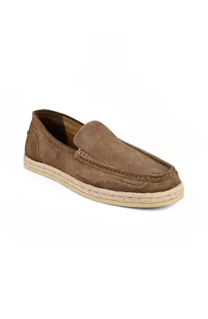 ROAN Kaboom Suede Leather Slip-on Loafer