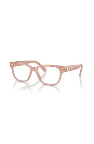 SWAROVSKI 52mm Rectangle Optical Glasses - Pink
