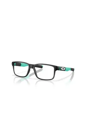 Oakley 48mm Square Optical Glasses - Black/teal