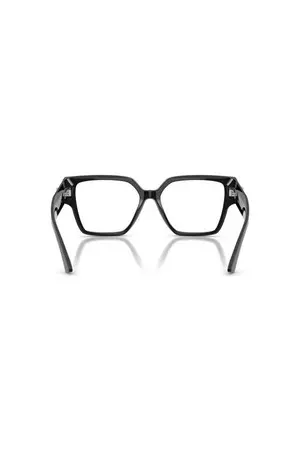 JIMMY CHOO Square Acetate Eyeglasses - Black