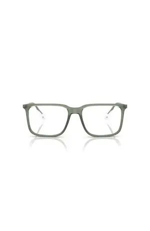Armani Exchange 55mm Square Optical Glasses - Green