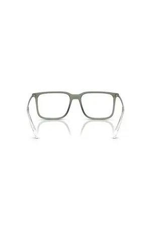 Armani Exchange 55mm Square Optical Glasses - Green