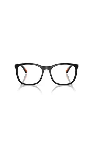 Polo Ralph Lauren 54mm Rectangle Optical Glasses - Black