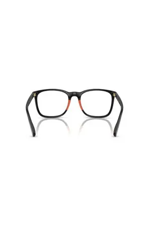 Polo Ralph Lauren 54mm Rectangle Optical Glasses - Black